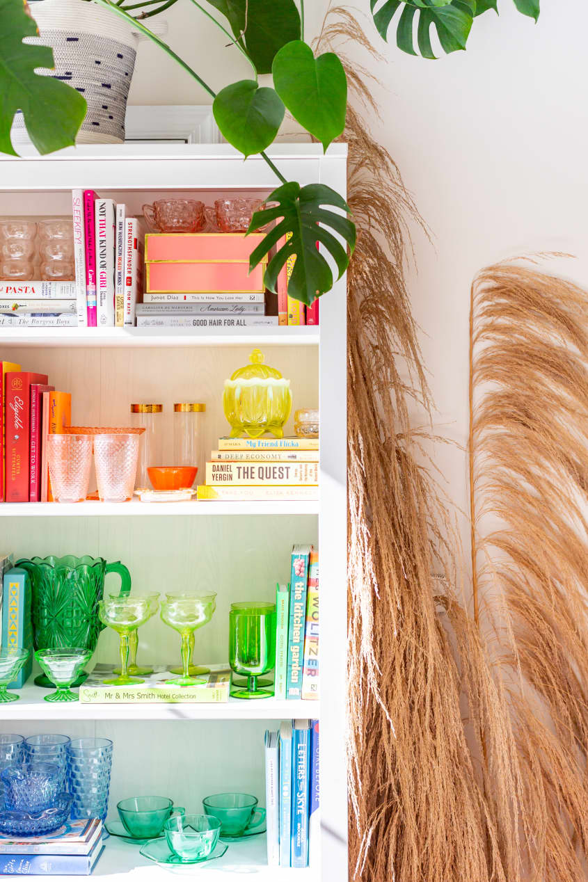 Libby Living Colorfully Maximalist Colorful Apartment Tour | Apartment ...
