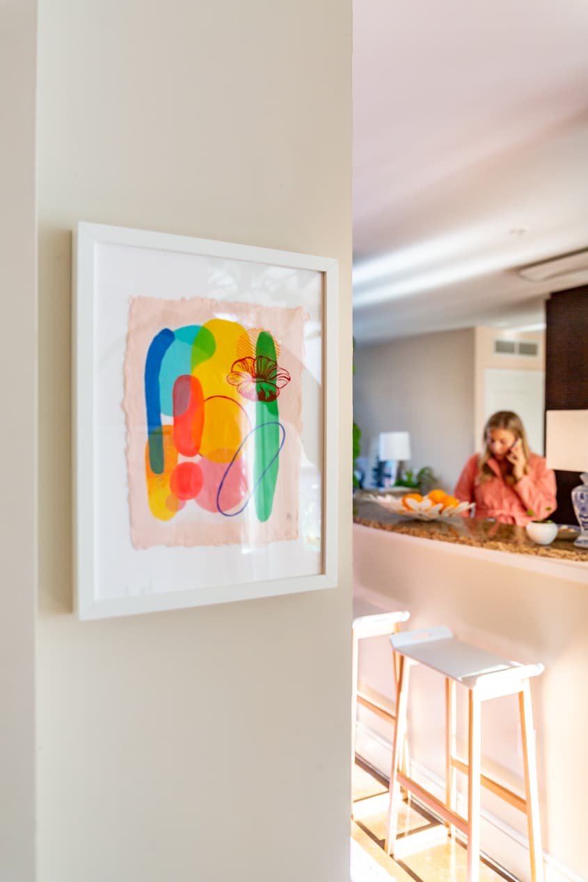 Libby Living Colorfully Maximalist Colorful Apartment Tour | Apartment ...