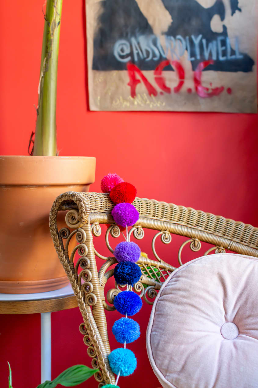 Libby Living Colorfully Maximalist Colorful Apartment Tour | Apartment ...