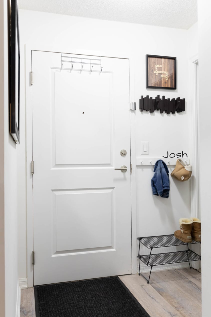 Organizing and Storage Ideas in a Toronto Condo Tour | Apartment Therapy