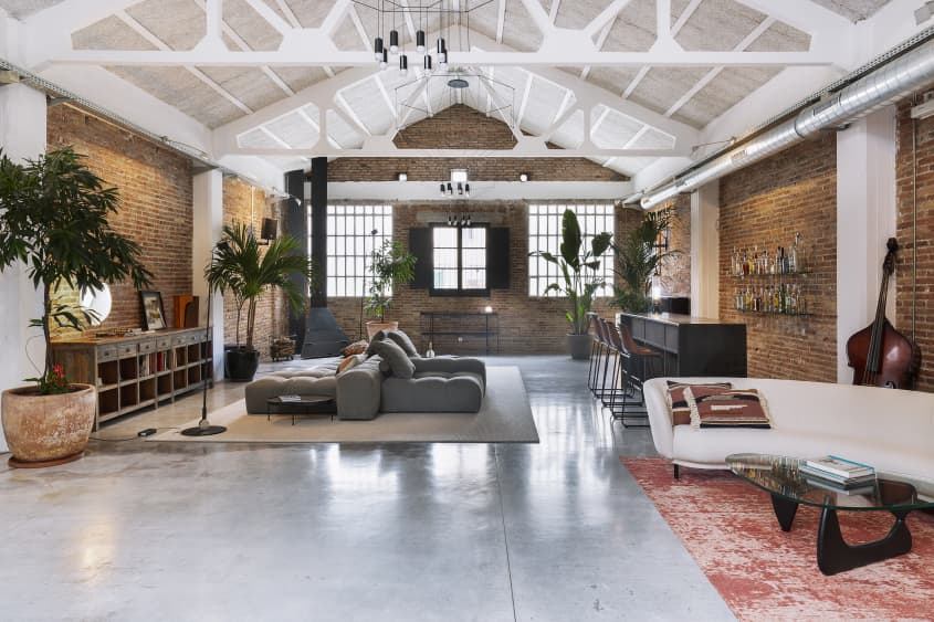 Warm Industrial Modern Spanish Loft Tour | Apartment Therapy