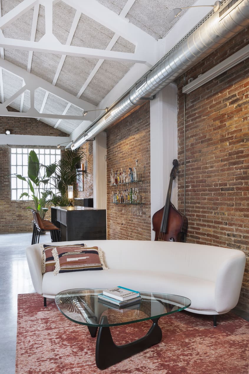 Warm Industrial Modern Spanish Loft Tour | Apartment Therapy