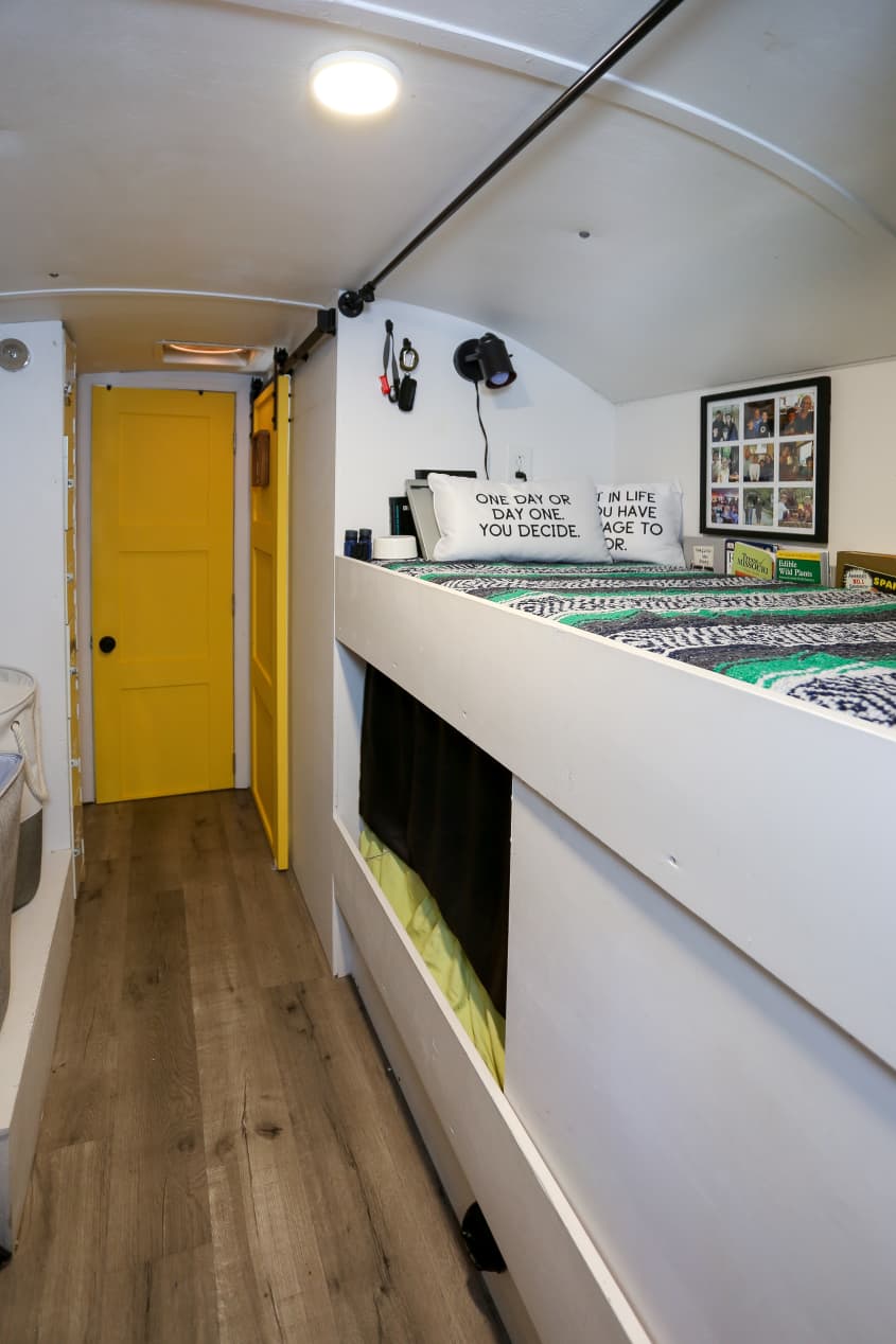Converted School Bus Home on Wheels Photos | Apartment Therapy