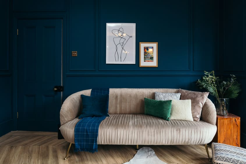 Beautiful Blue UK Home Tour Photos | Apartment Therapy