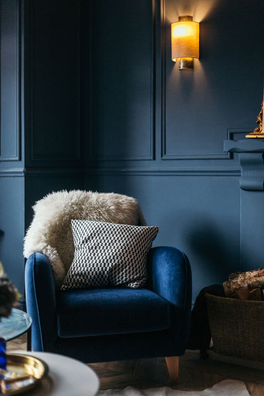 Beautiful Blue UK Home Tour Photos | Apartment Therapy