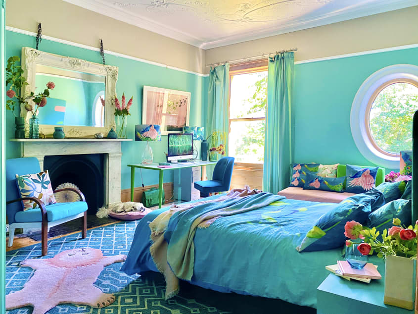 Anna Jacobs Colorful Rental UK Apartment Photos | Apartment Therapy