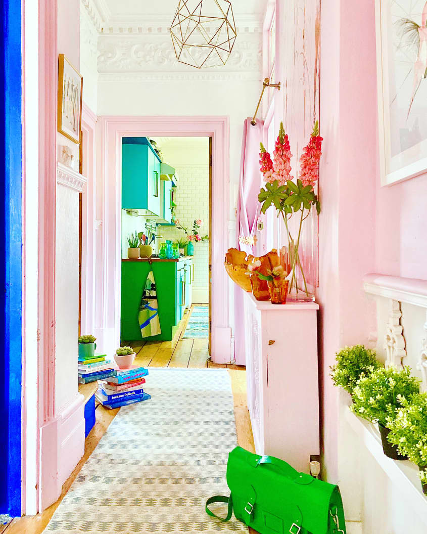 Anna Jacobs Colorful Rental UK Apartment Photos | Apartment Therapy