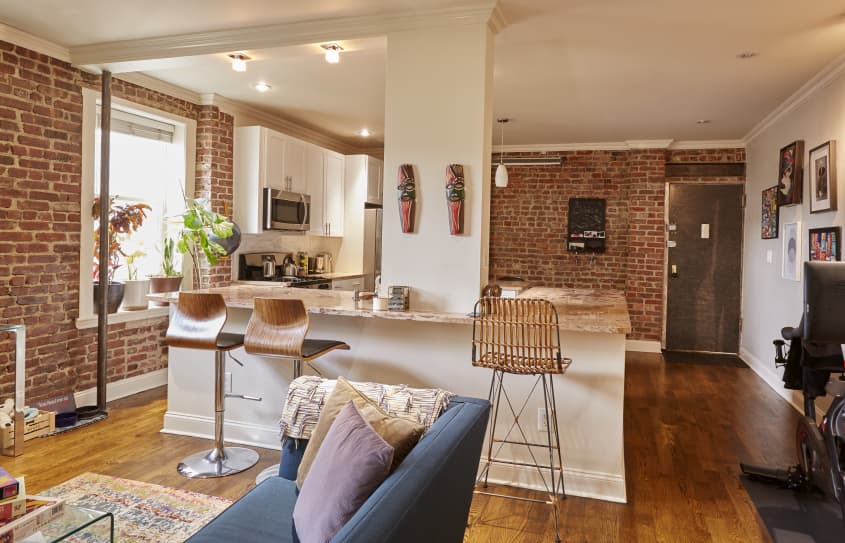 Small Warm Industrial Bronx Coop Tour Photos | Apartment Therapy