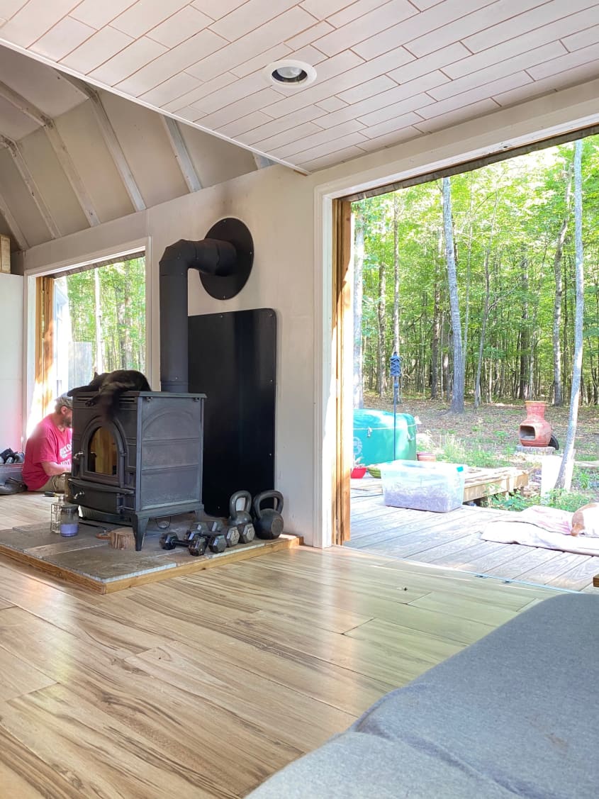 304-Square-Foot DIY Tiny House Dreamy Off-Grid Paradise | Apartment Therapy