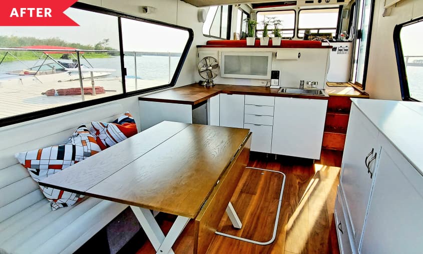 Remodeled Modern Houseboat Tour Photos | Apartment Therapy