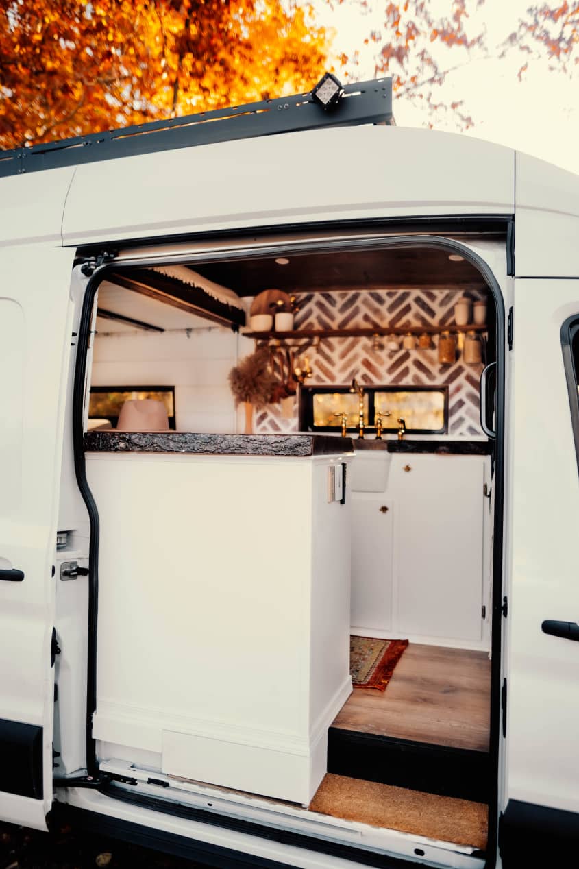 60-Square-Foot Converted Van Home for Family of 6 | Apartment Therapy