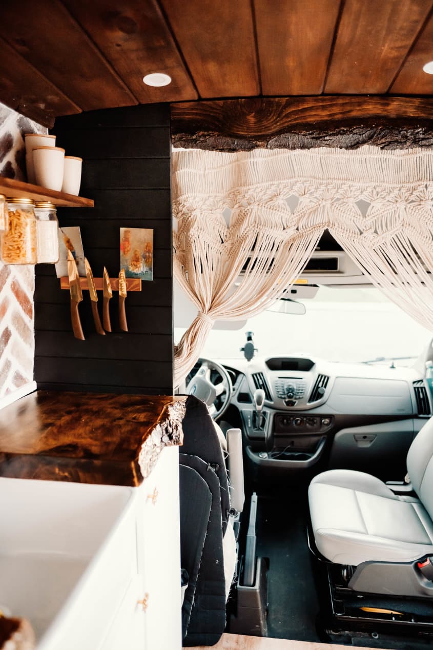 60-Square-Foot Converted Van Home for Family of 6 | Apartment Therapy