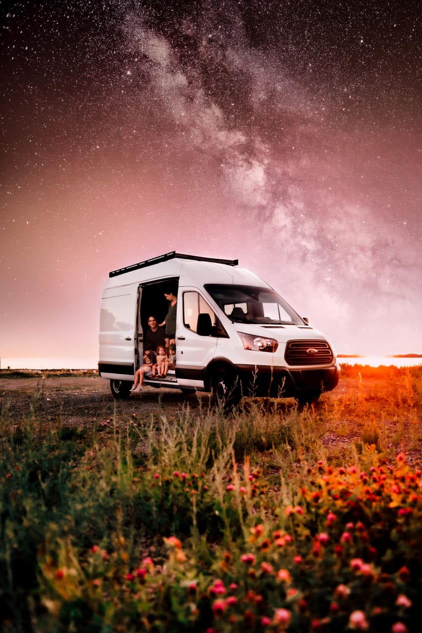 60-Square-Foot Converted Van Home for Family of 6 | Apartment Therapy