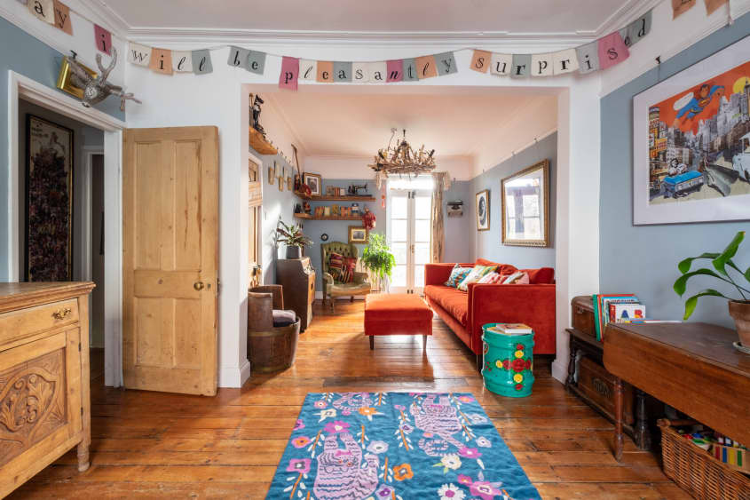 Artist Alex Lucas Colorful Bristol Home Tour Photos | Apartment Therapy