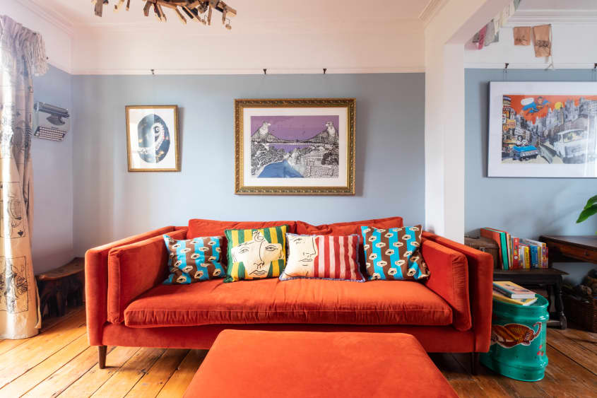 Artist Alex Lucas Colorful Bristol Home Tour Photos | Apartment Therapy