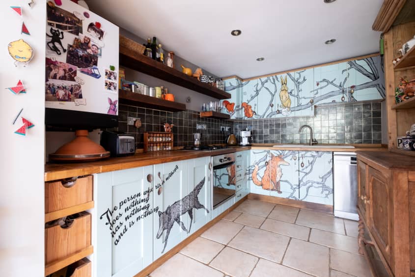 Artist Alex Lucas Colorful Bristol Home Tour Photos | Apartment Therapy