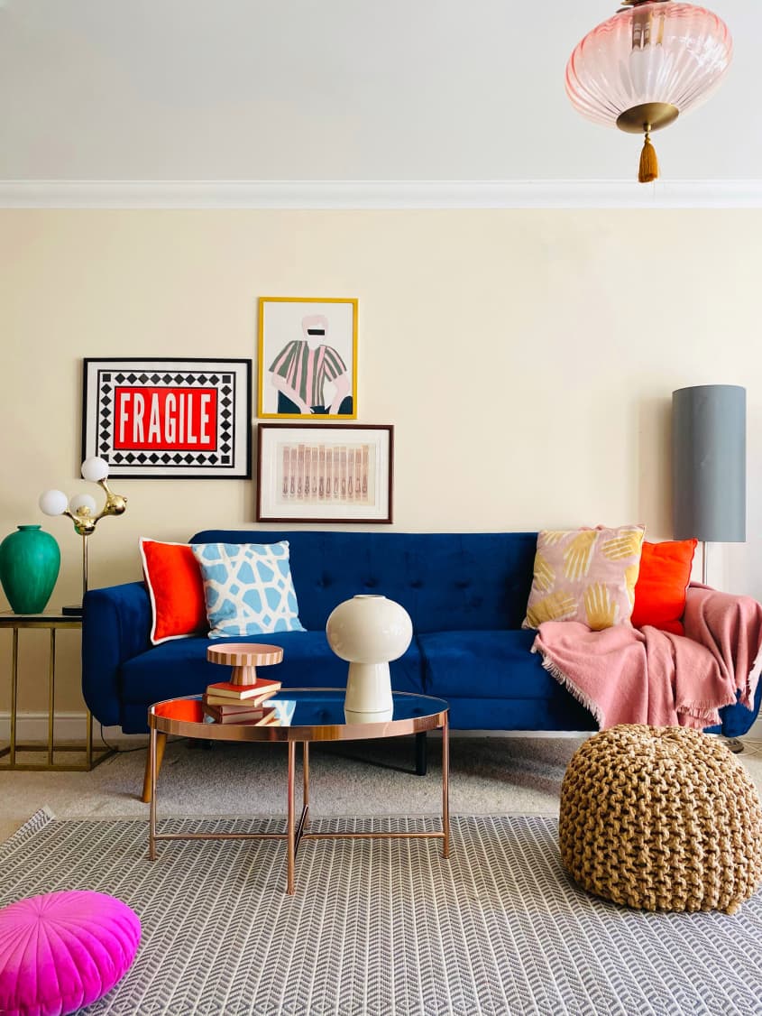 This Home's Absolutely Packed With Colorful & Clever Renter-Friendly ...