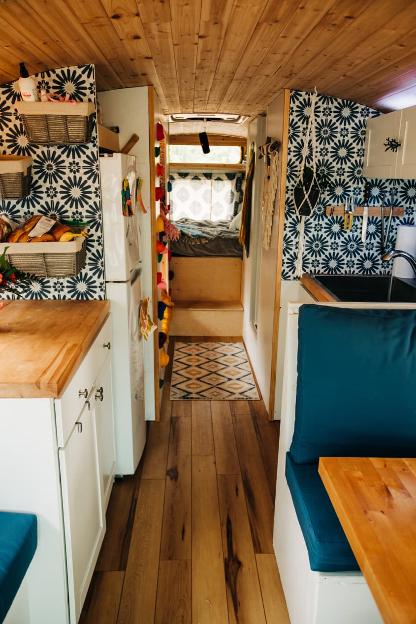 187-Square-Foot Converted Skoolie Tour Photos | Apartment Therapy