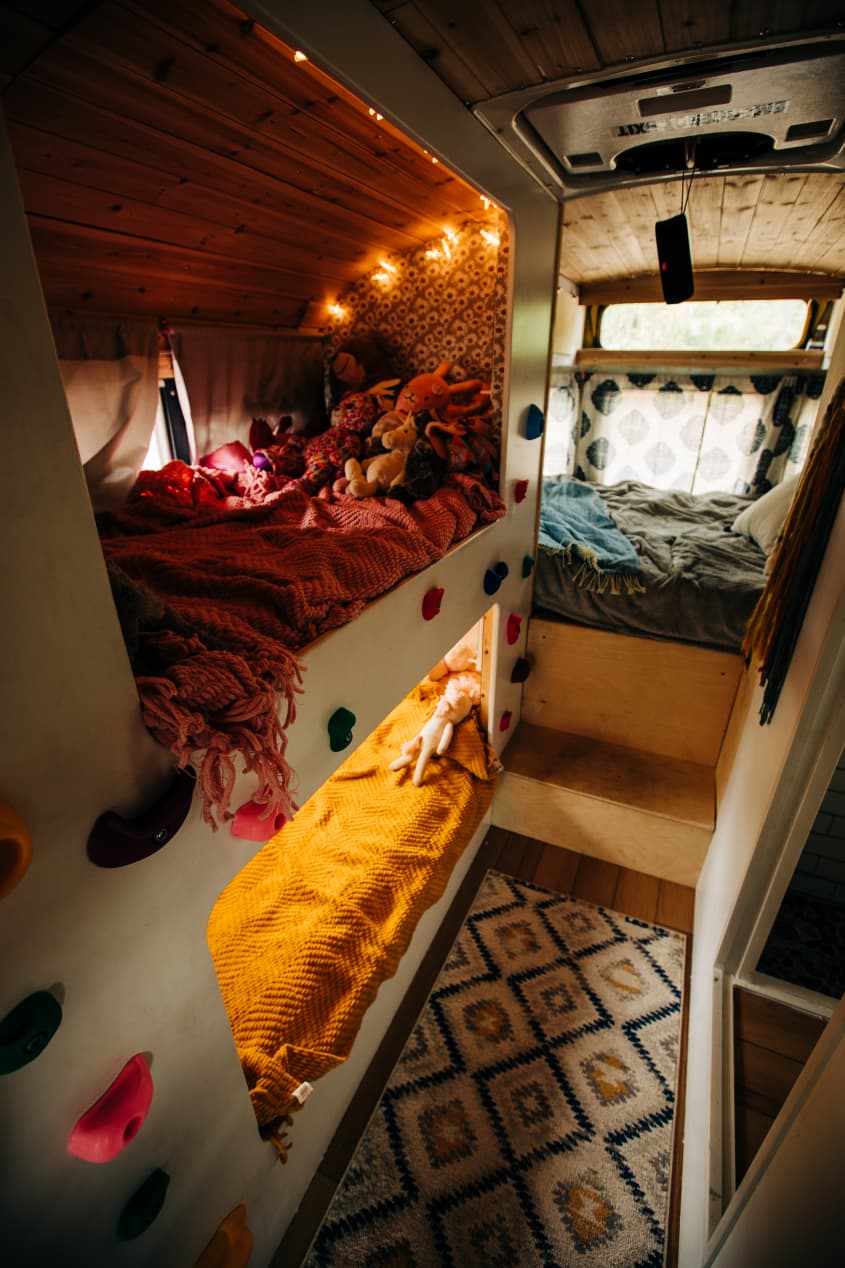 187-Square-Foot Converted Skoolie Tour Photos | Apartment Therapy