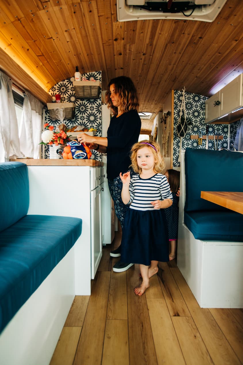 187-Square-Foot Converted Skoolie Tour Photos | Apartment Therapy