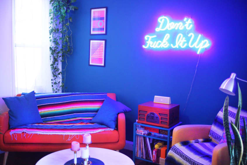 Colorful, Creative, Budget Queens Rental Tour Photos | Apartment Therapy