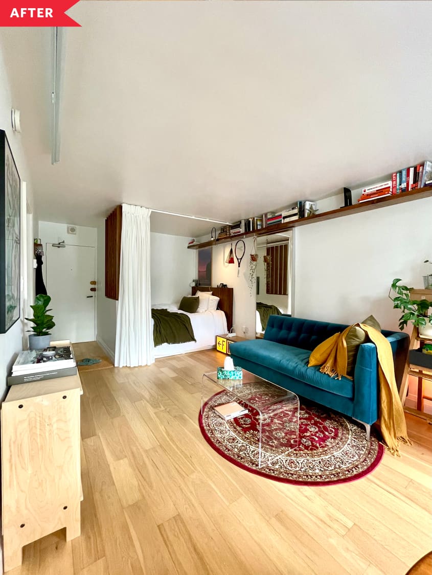 450-Square-Foot Studio Apartment Remodeling Tour Photos | Apartment Therapy