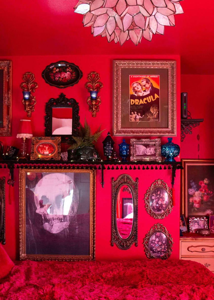 'The Moonlit Manor' Gothic Halloween House Tour Photos | Apartment Therapy