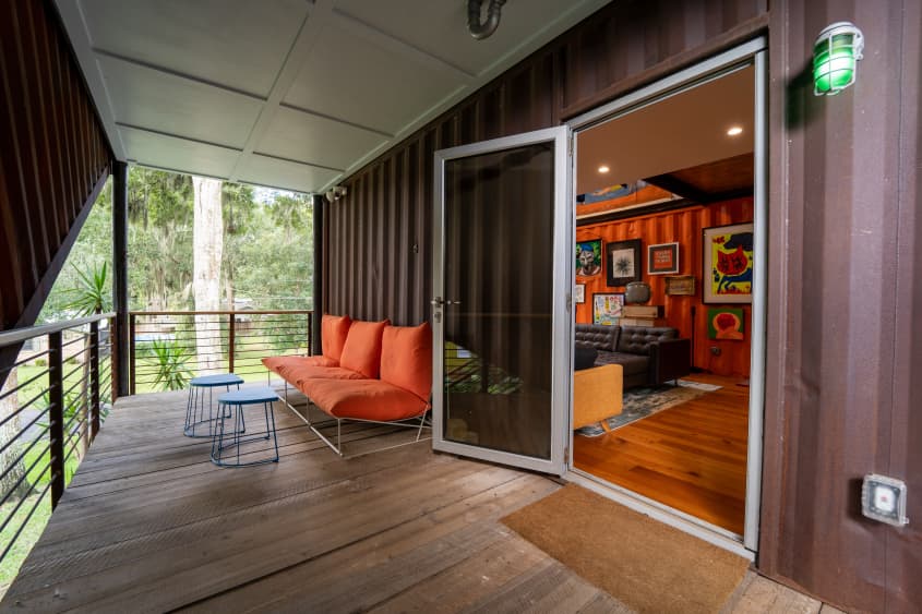 Shipping Container Prince Road Container House Tour Photos | Apartment ...