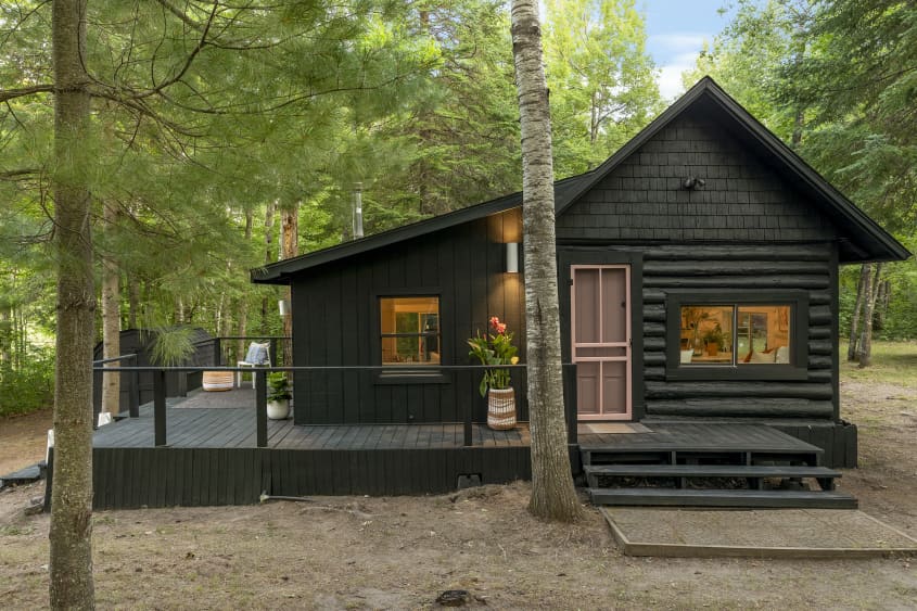 Old Cabin Makeover - Kitchen Inspiration, Before and After Photos | The ...