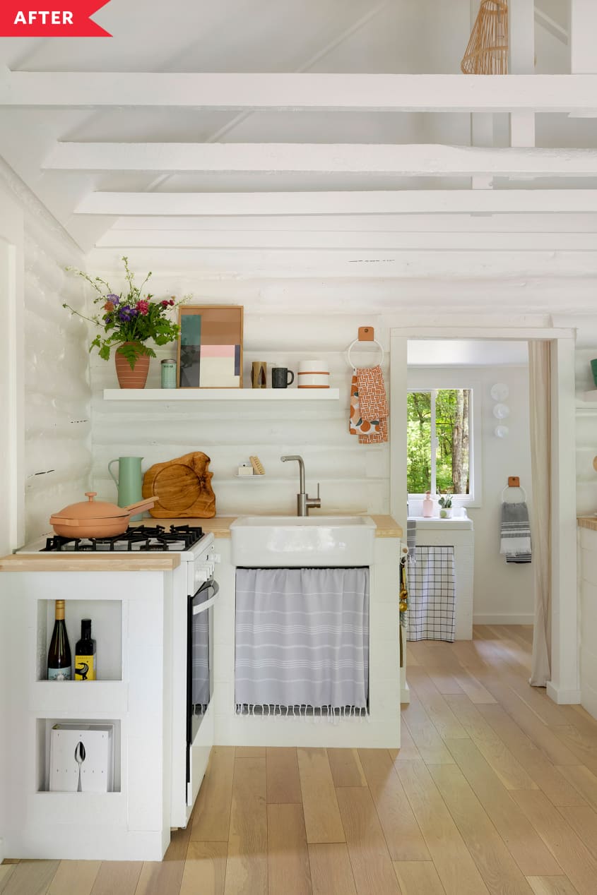 Old Cabin Makeover - Kitchen Inspiration, Before and After Photos | The ...