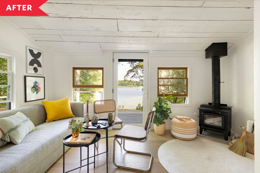 Old Cabin Makeover - Kitchen Inspiration, Before and After Photos | The ...