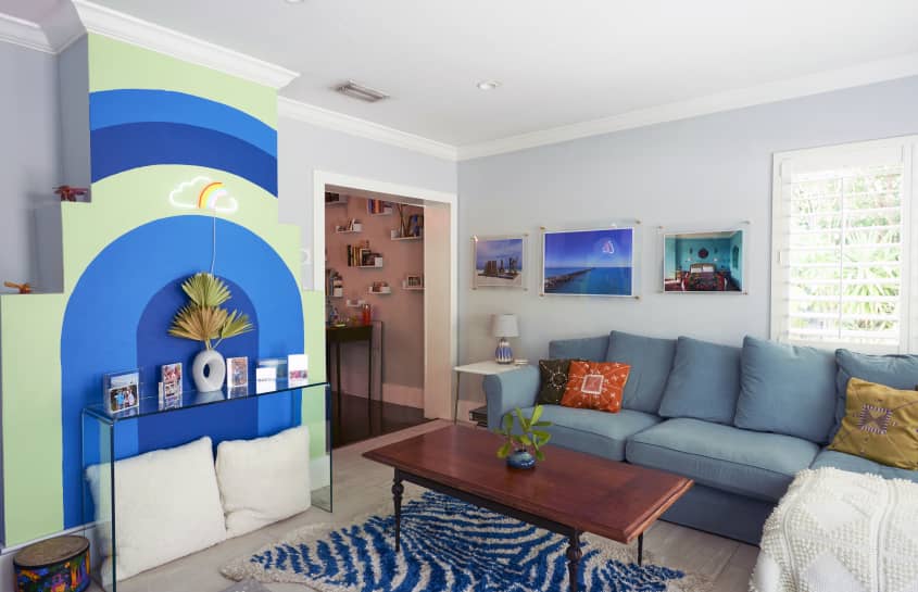 Joyful Colorful Miami Budget House | Apartment Therapy