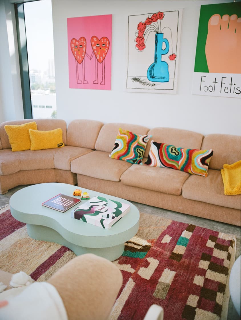 Dani Klaric Miami Colorful Retro House Tour Photos | Apartment Therapy
