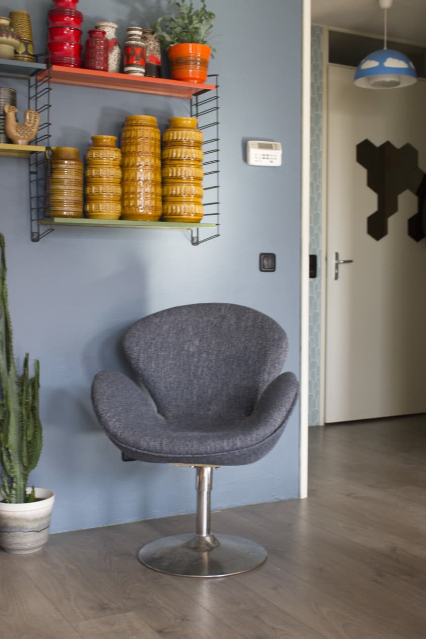 Small Dutch Mid-Century Modern Rental Apartment | Apartment Therapy