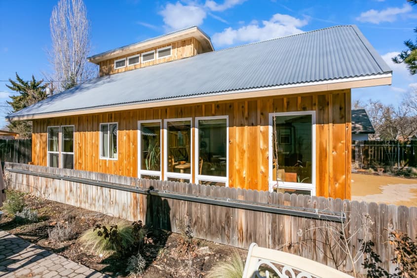 Pink Passive Solar Straw Bale ADU Tour Photos | Apartment Therapy