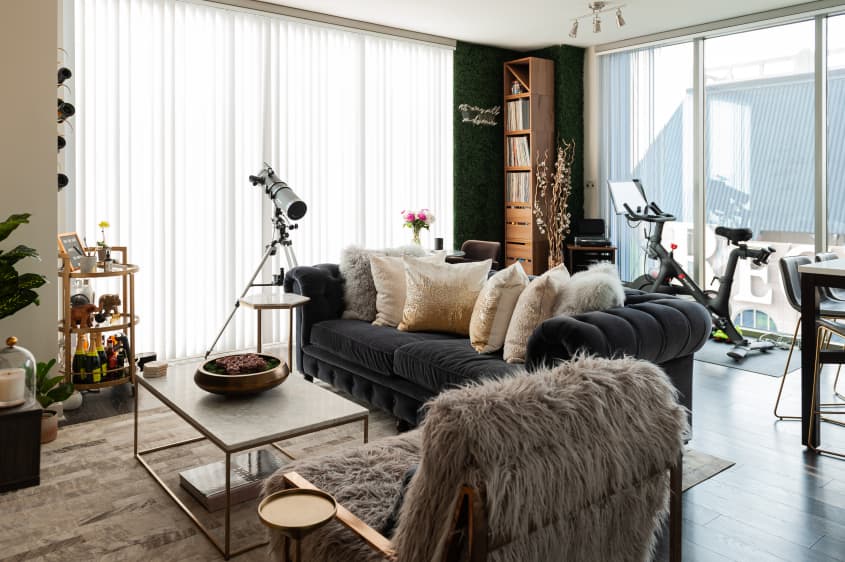 Atlanta Apartment Gets Glam Inspo From Luxury Hotels | Apartment Therapy