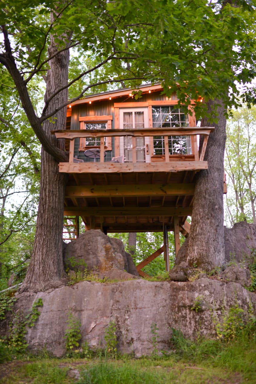 Hand Built Tree House | Apartment Therapy
