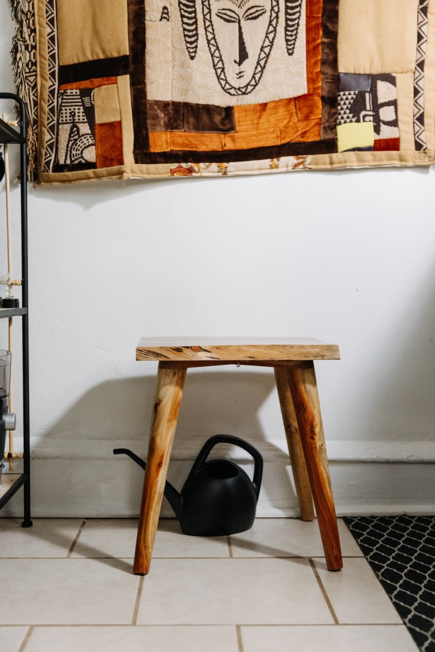 190-Square-Foot Afrohemian Studio Apartment Tour Photos | Apartment Therapy