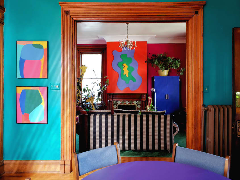 Colorful Cincinnati Apartment Tour Photos | Apartment Therapy