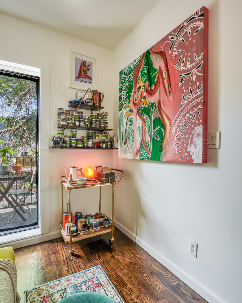 Meagan Jain Artist Brooklyn Apartment Photos | Apartment Therapy
