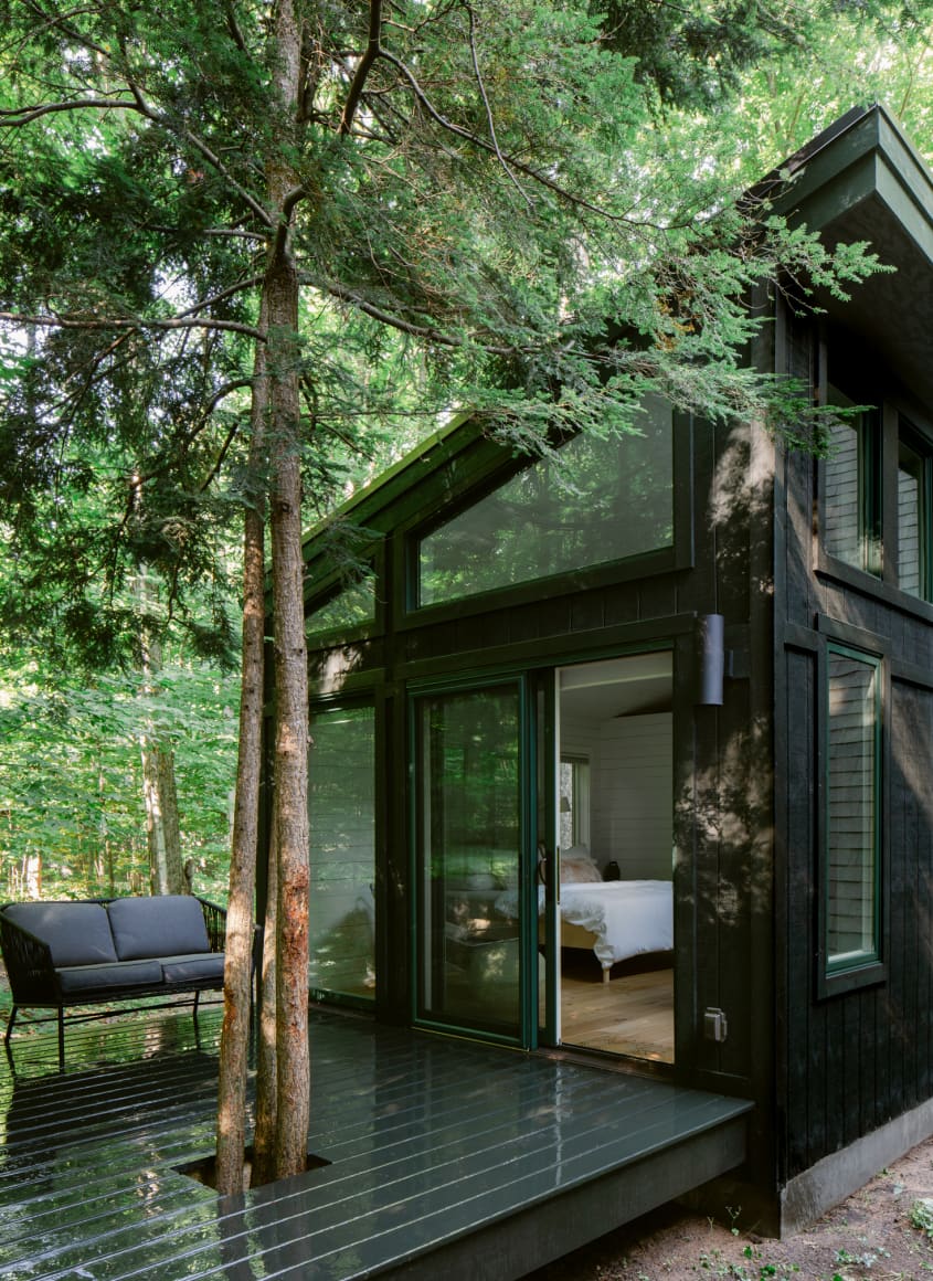 Scandinavian-Inspired Renovated Michigan A-Frame Family Home | Cubby