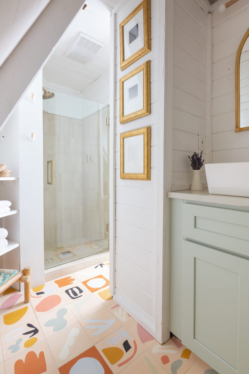 Scandinavian-Inspired Renovated Michigan A-Frame Family Home | Cubby