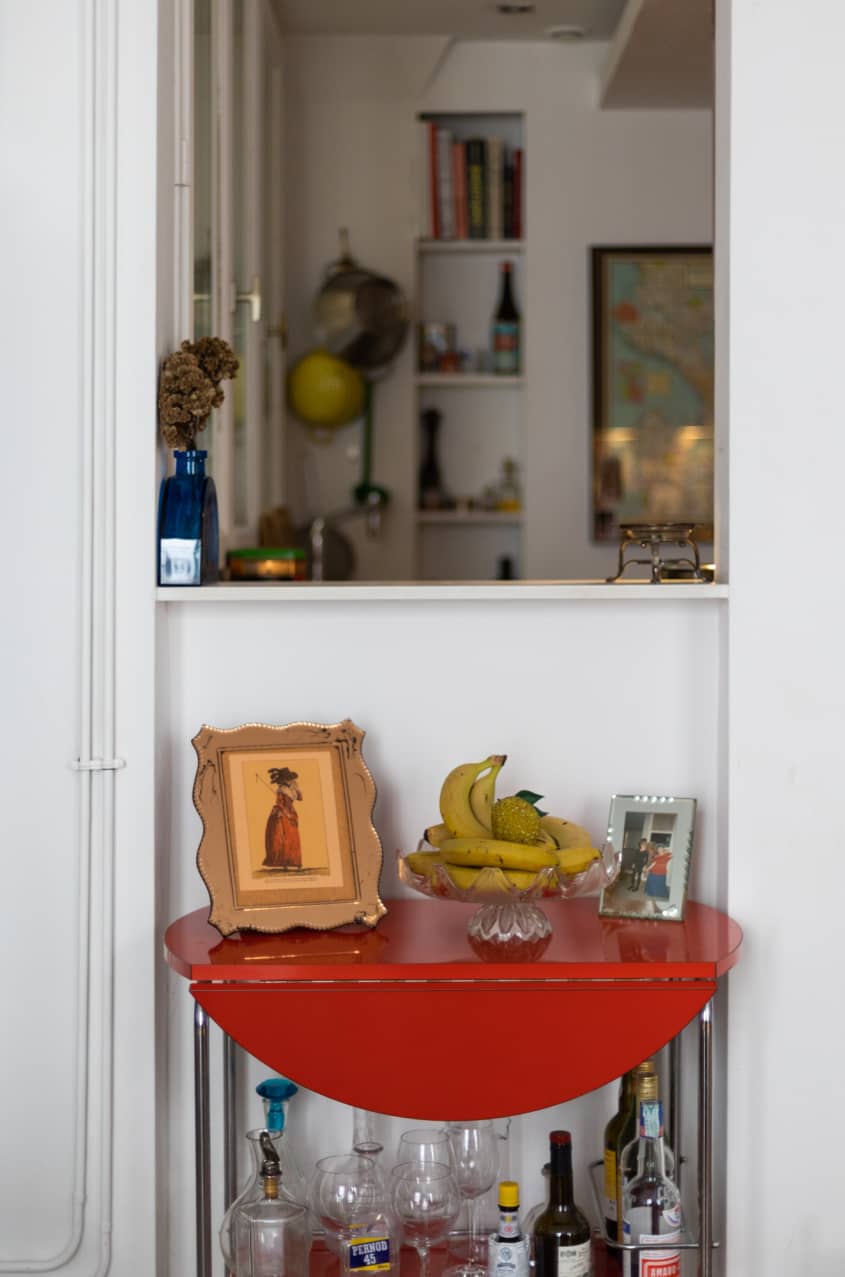 Small Paris Apartment Full of Charm, Vintage Pieces, and Funky Art ...