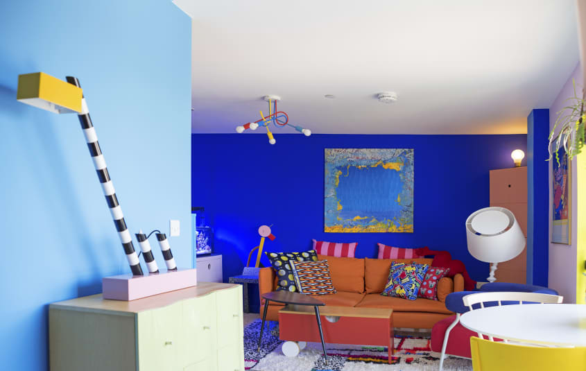 A Neon Manchester Flat Inspired by Nickelodeon and Memphis Design ...