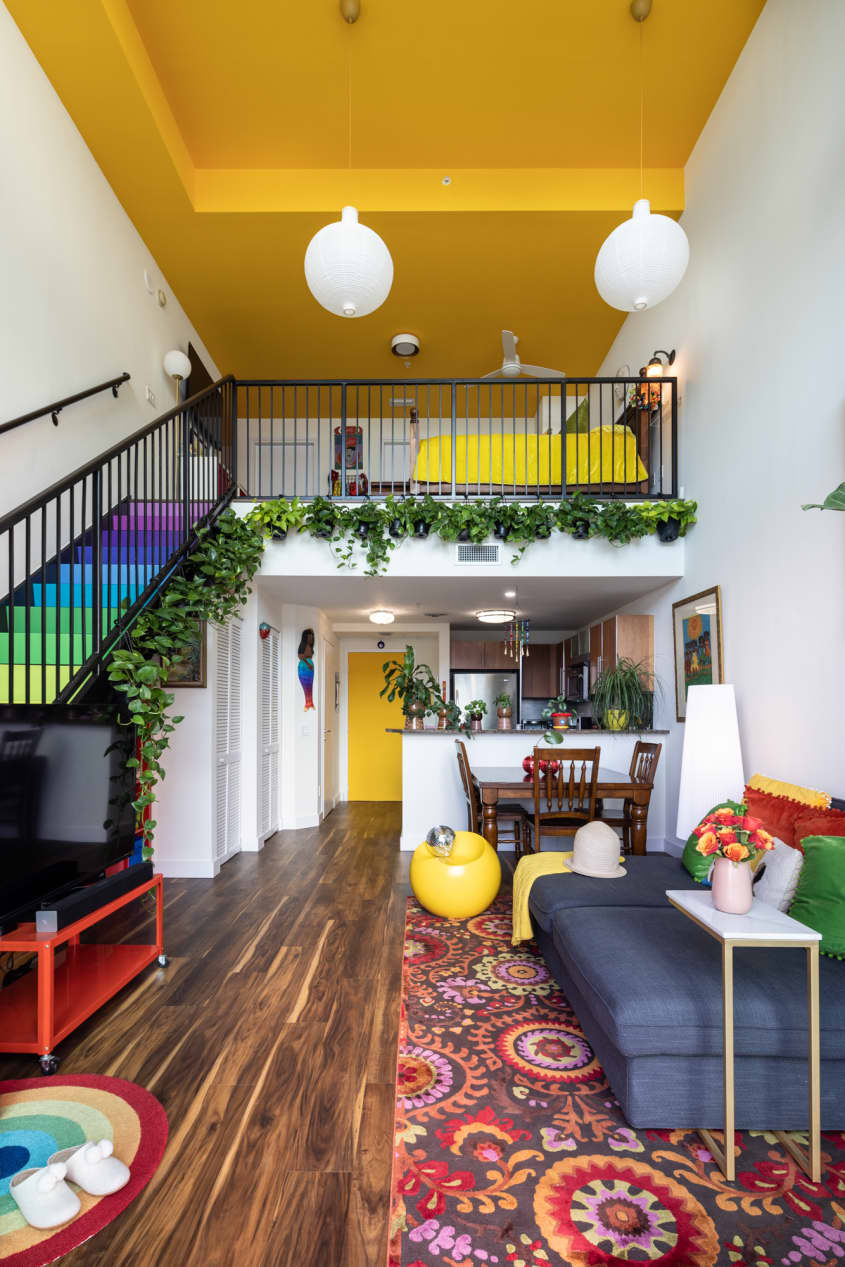 This Jetsetter's Bright Miami Loft Has a High Joy Ratio | Apartment Therapy