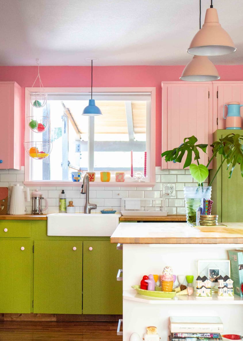 Courtney Ahn Design Pastel Maximalist Portland House | Apartment Therapy
