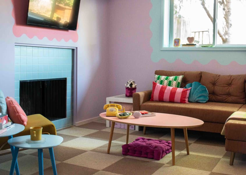 Courtney Ahn Design Pastel Maximalist Portland House | Apartment Therapy