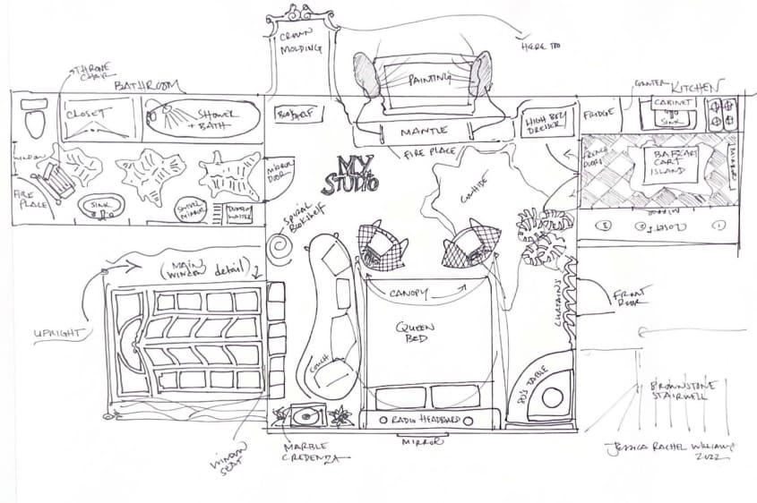 520-Square-Foot NYC Studio Apartment in 1885 Brownstone | Apartment Therapy