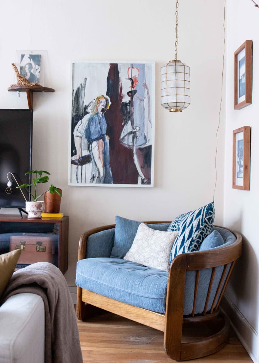 Small DIY Portland Rental With Stand-Up Desk | Apartment Therapy