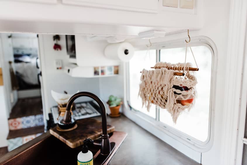 House Tour: A Couple and 4 Pets in a 188-square-foot RV | Apartment Therapy